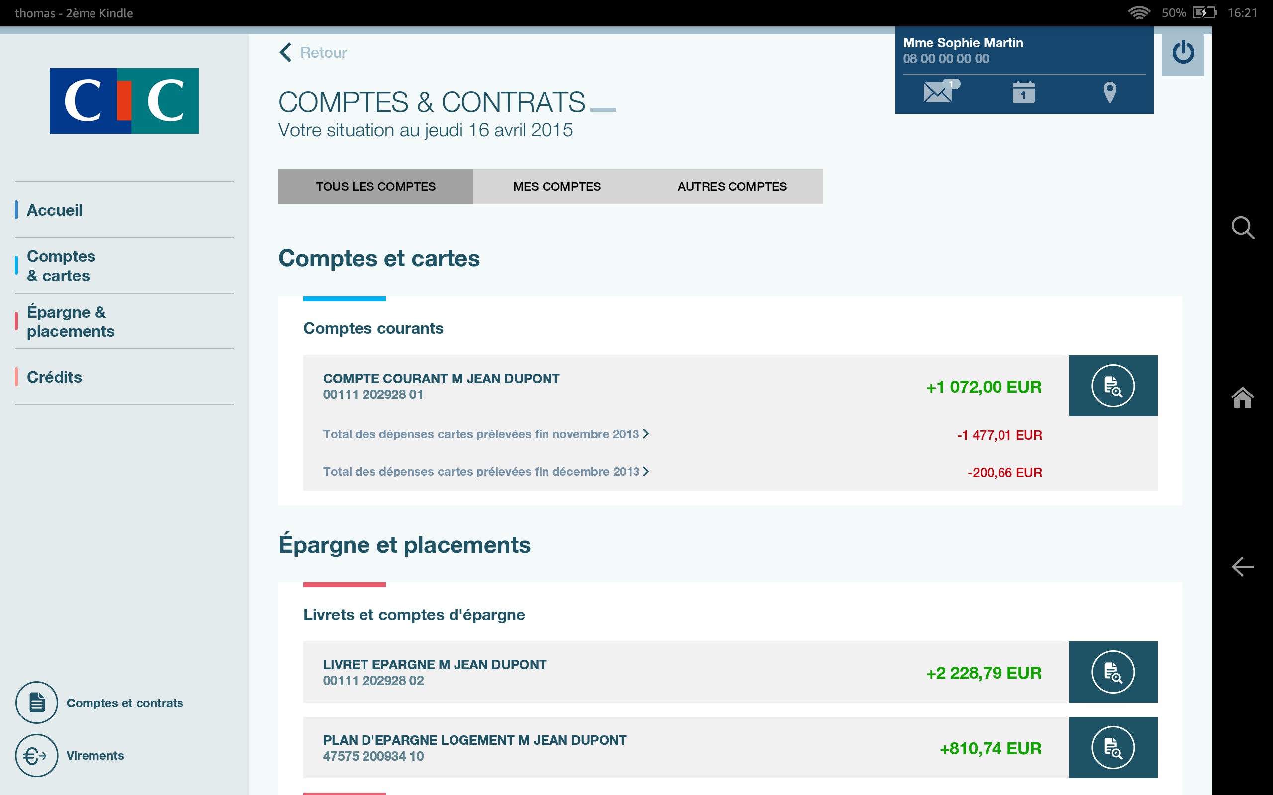 CIC for Tablets - App on Amazon Appstore