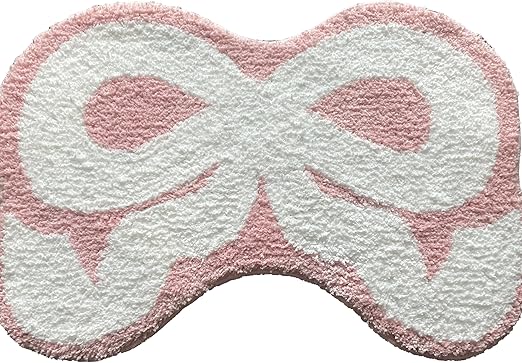Amazon.com: Luxape Bow Rug - Bow Shaped Rug - Handmade & Premium- 30in ...