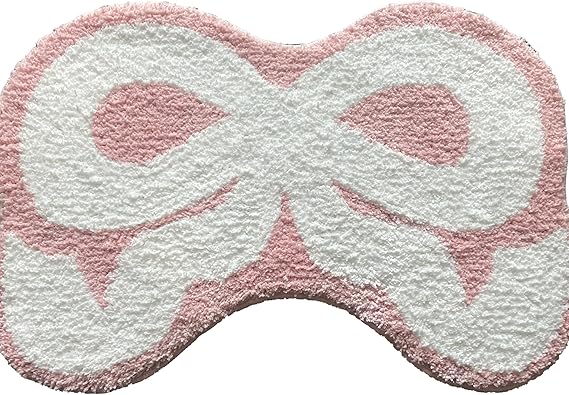 Amazon.com: Luxape Bow Rug - Bow Shaped Rug - Handmade & Premium- 30in ...