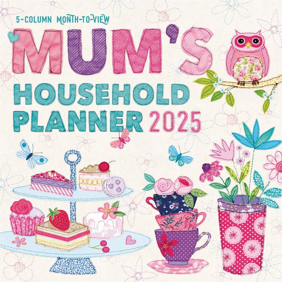 Mums Fabric Household Wall Planner 2025 (PFP) : Amazon.co.uk ...