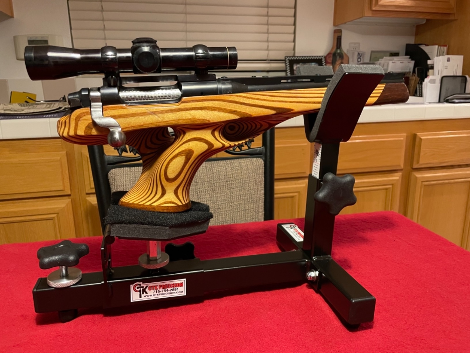 Amazon.com : CTK Precision Compact Shooting Rest : Hunting Gun Holders ...
