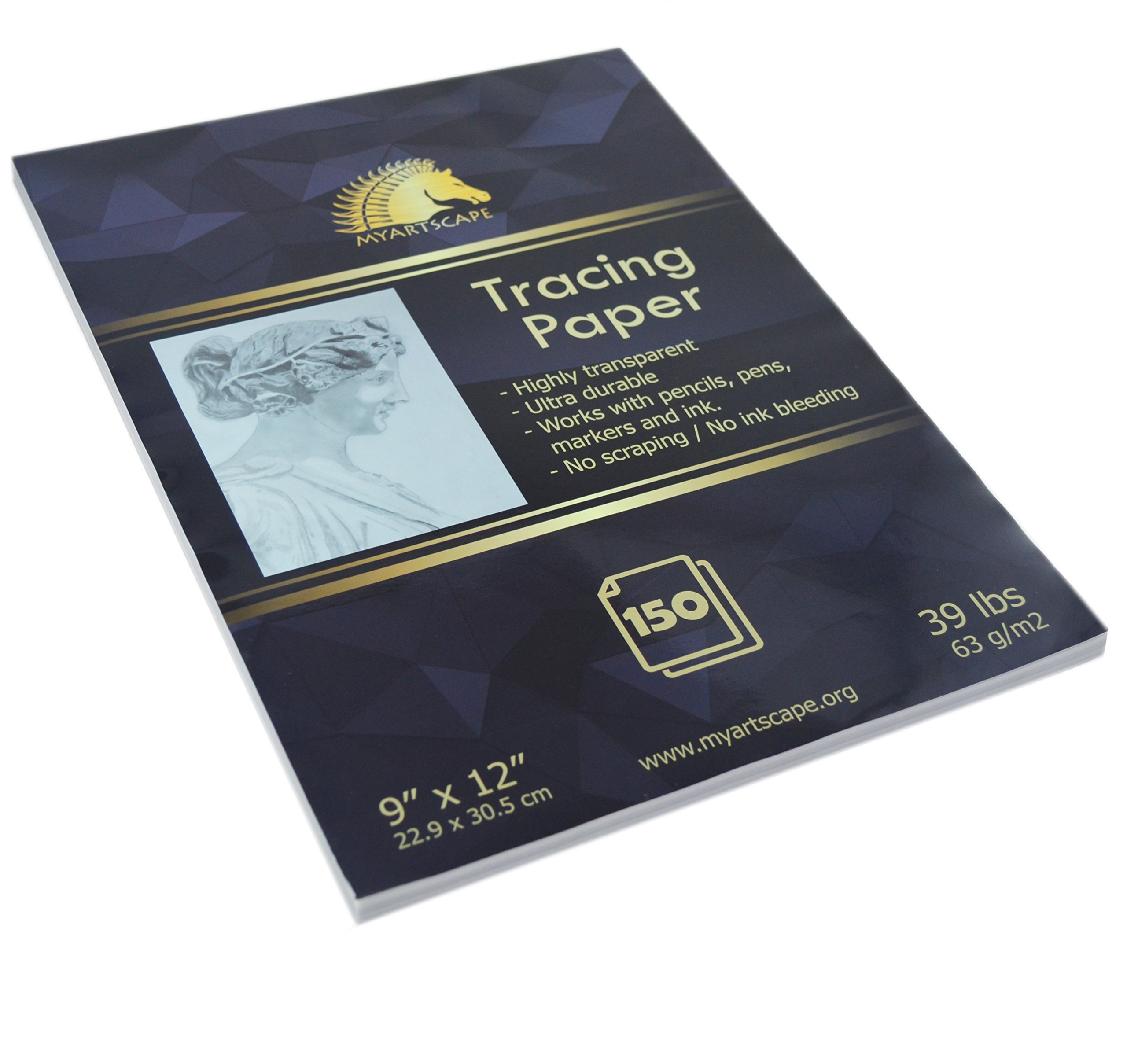 Buy Tracing Paper 150 Sheets 39lb 9 X 12 MyArtscape 150 buy-tracing-paper-150-sheets-39lb-9-x-12-myartscape-150