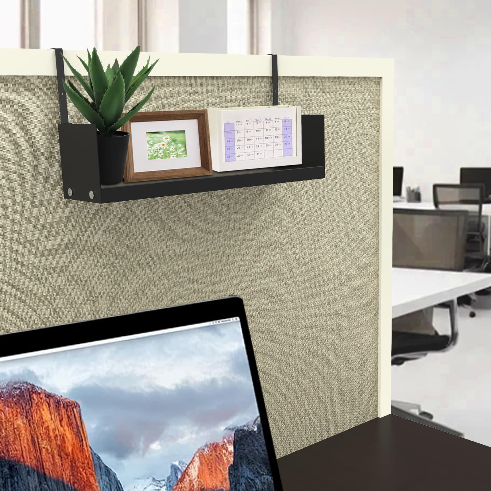 Snapklik.com : Linone 24" Office Cubicle Shelf - Cubicle Storage ...