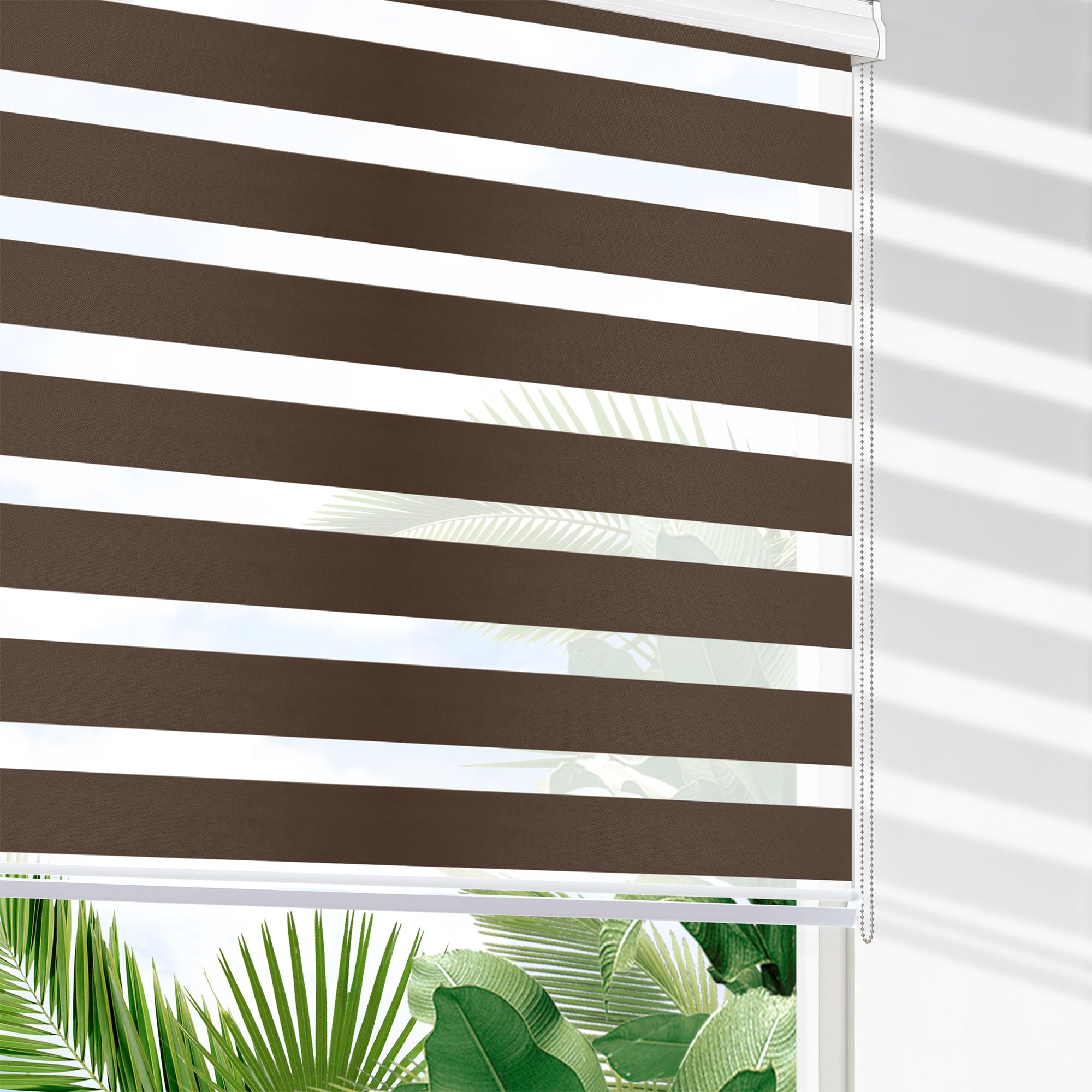 Amazon.com: SHECUTE Zebra Blinds for Windows, 72H x 34W (Support Custom ...