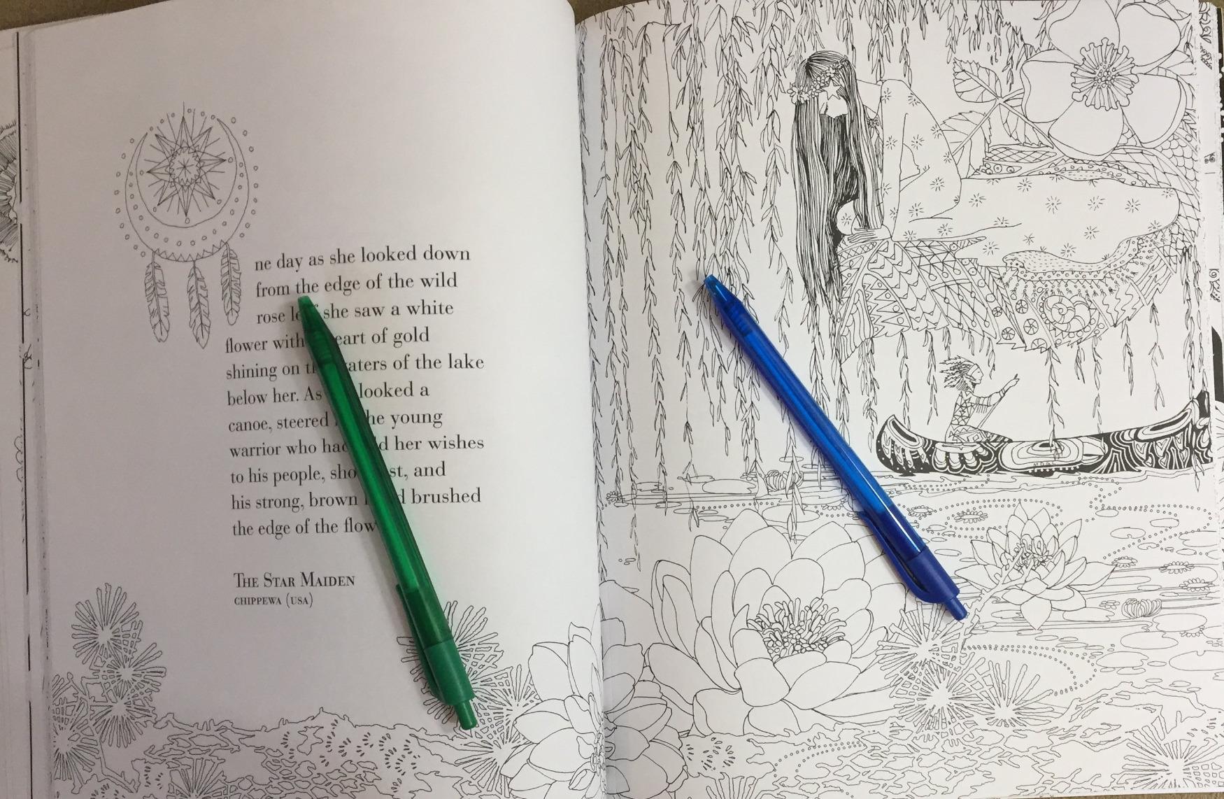 Amazon.com: Color Me Enchanted: A Coloring Book of Fairy Tales from ...
