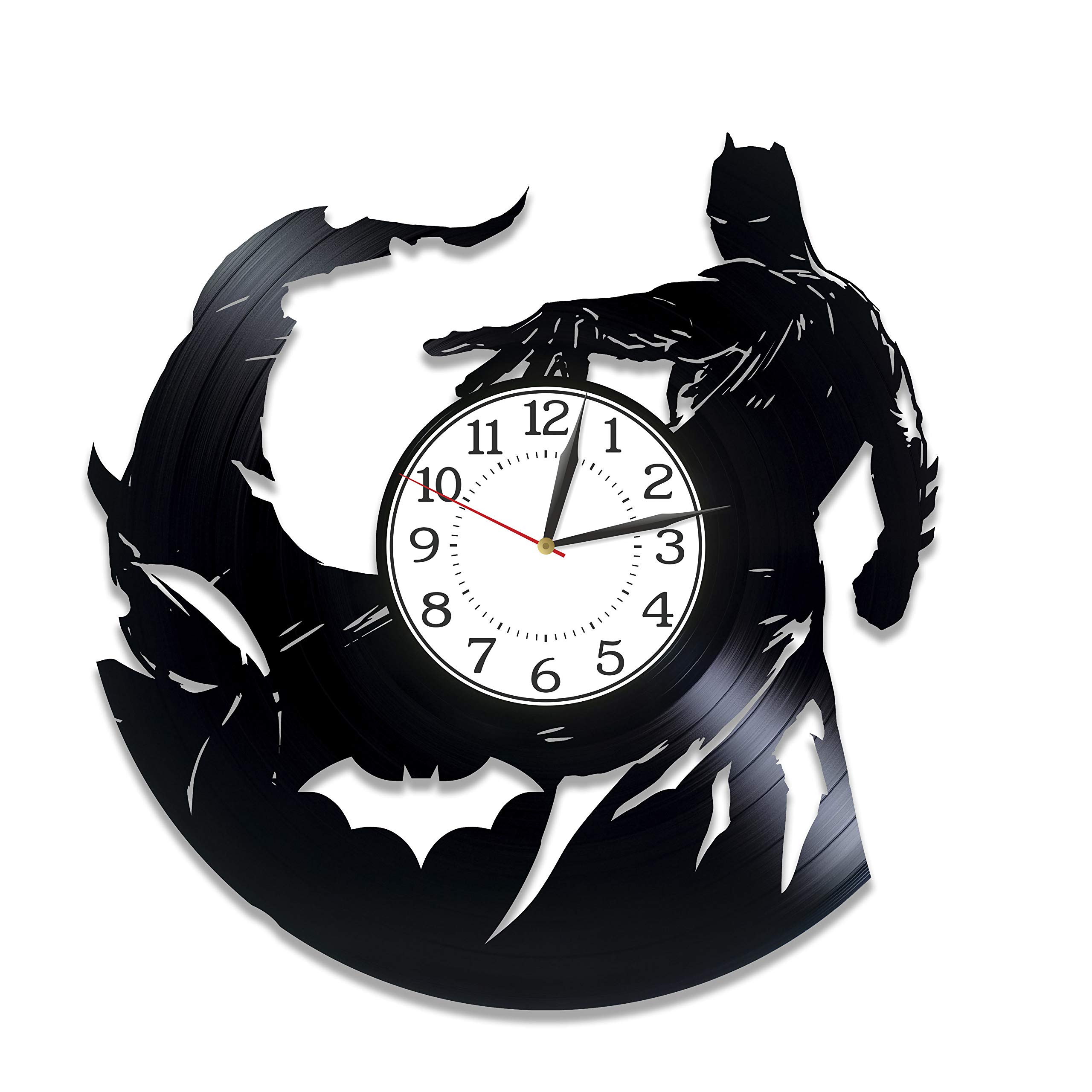 Amazon.com: Kovides Movie Original Home Decor Batman Wall Clock for Fan ...