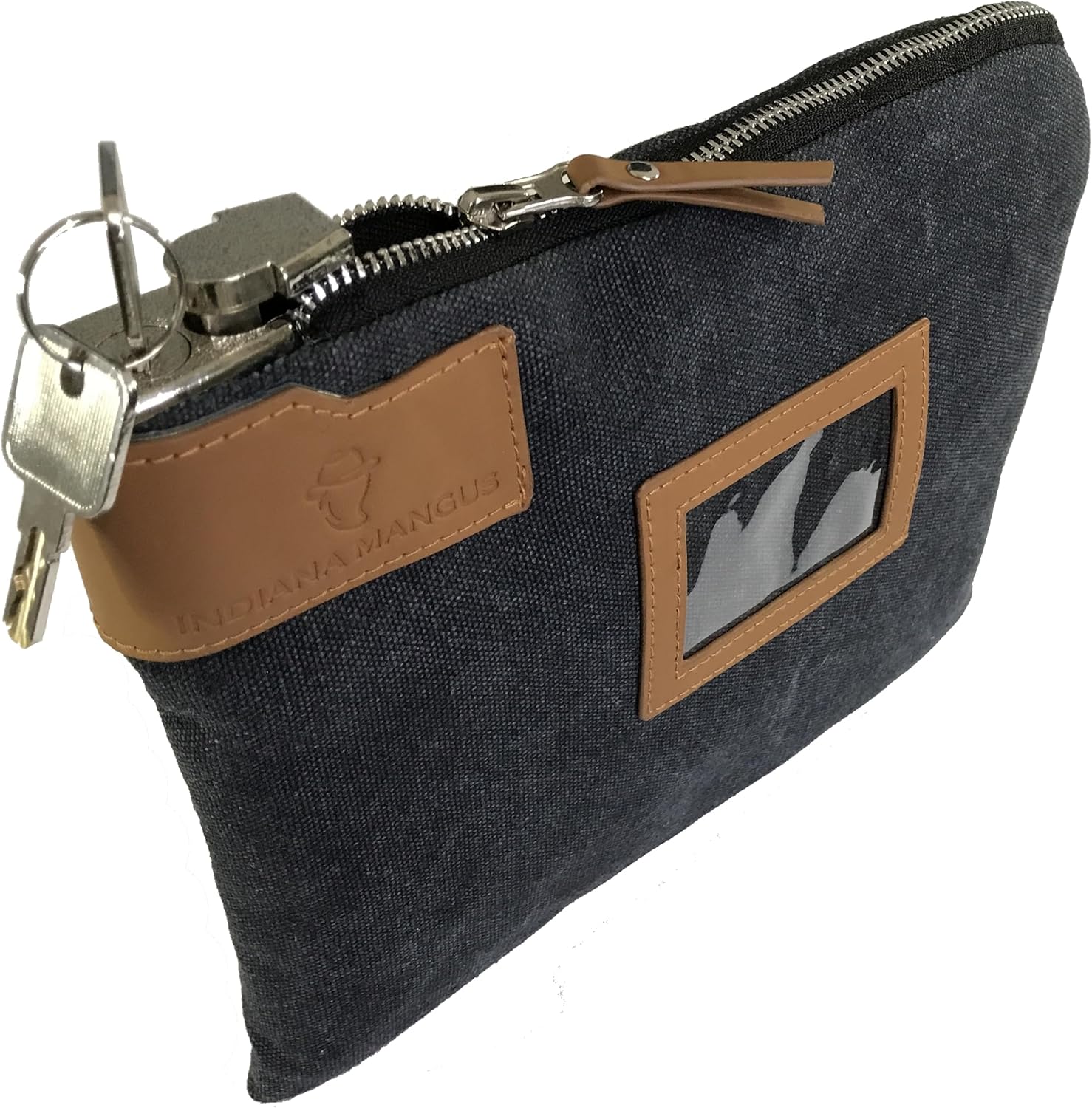 Amazon.com: Cash Bag, Money Bank Deposit Register Bag with Lock and 2 ...