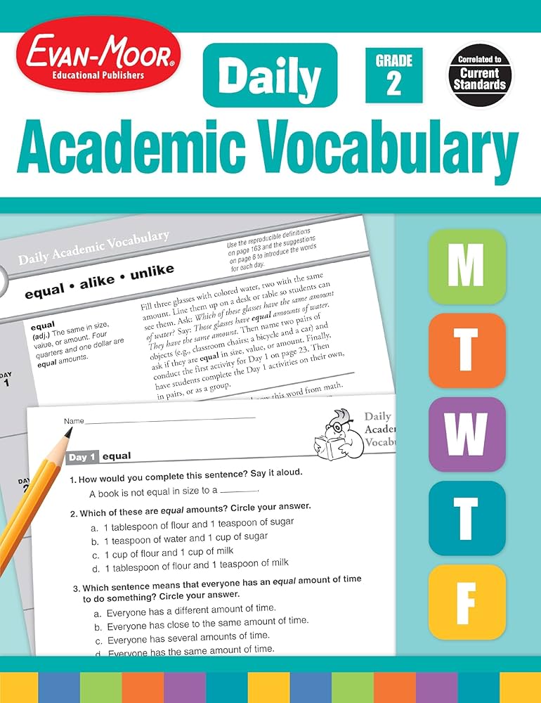 2 Grade Vocabulary Worksheets