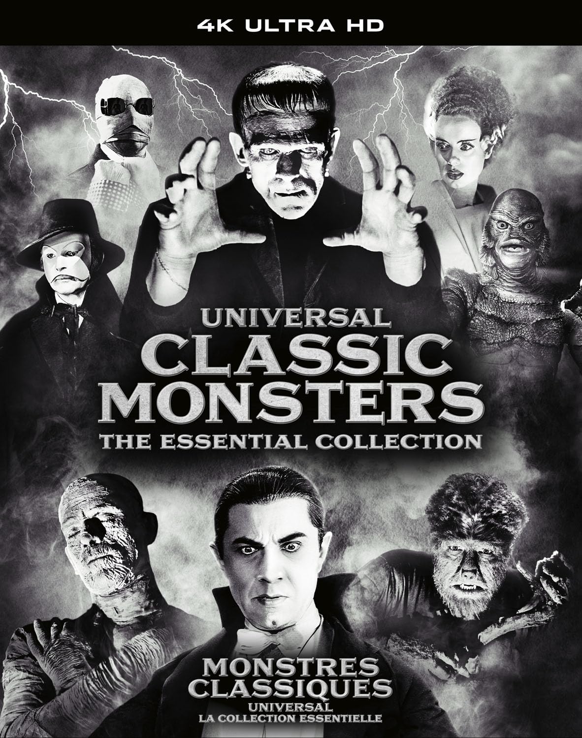 Universal Classic Monsters: The Essential Collection [4K Ultra HD ...