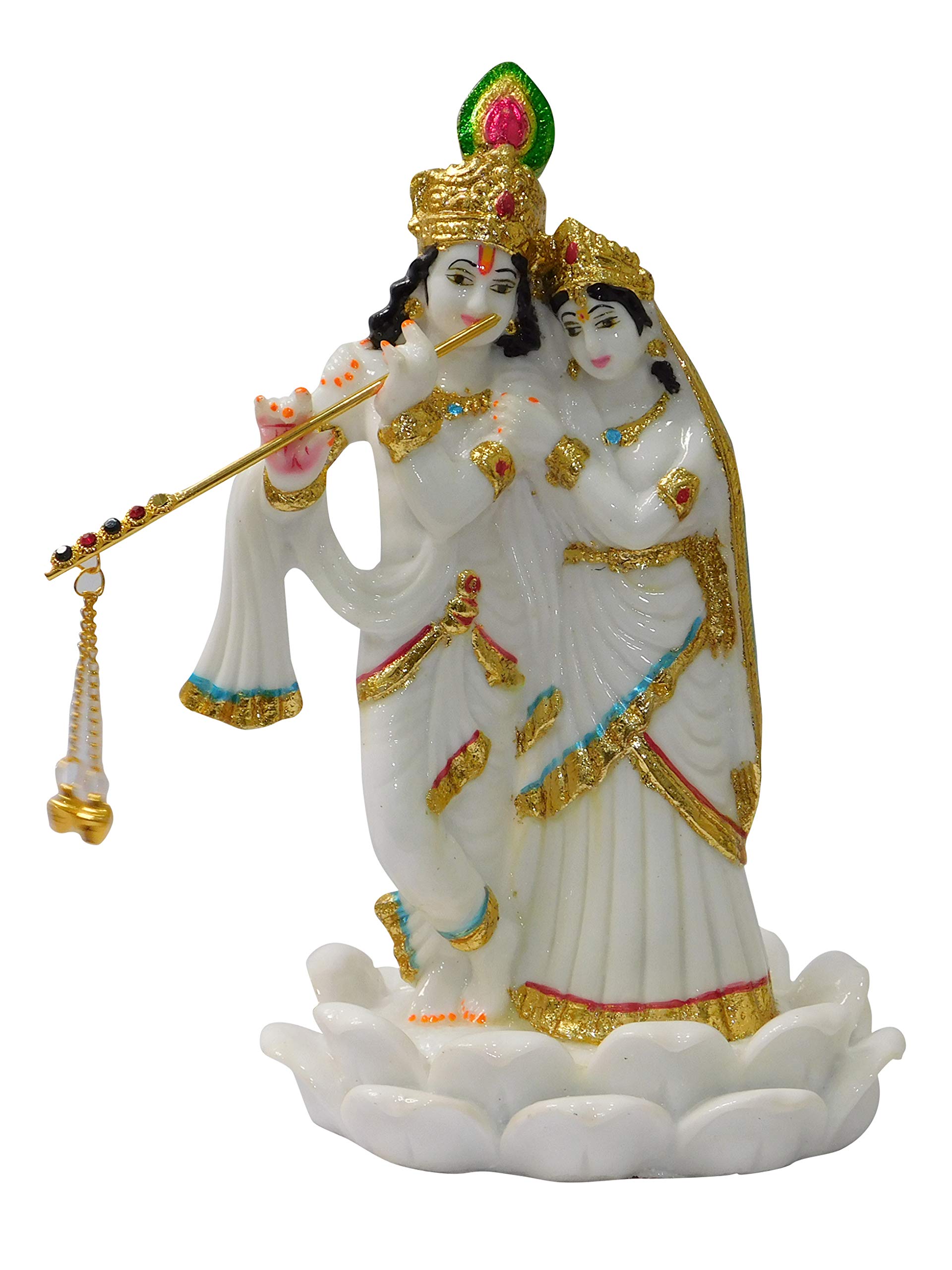 Marble Radha Krishna Home Temple Pooja Radha Krishna God Idol ...