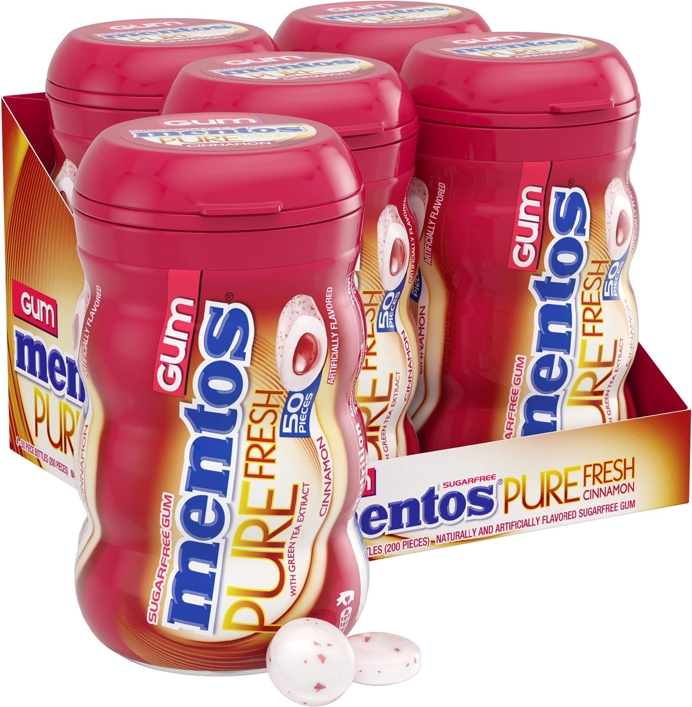 Amazon.com : Mentos Foodkoncept Chewy Classic Fresh Mint Flavor, 10.5 ...