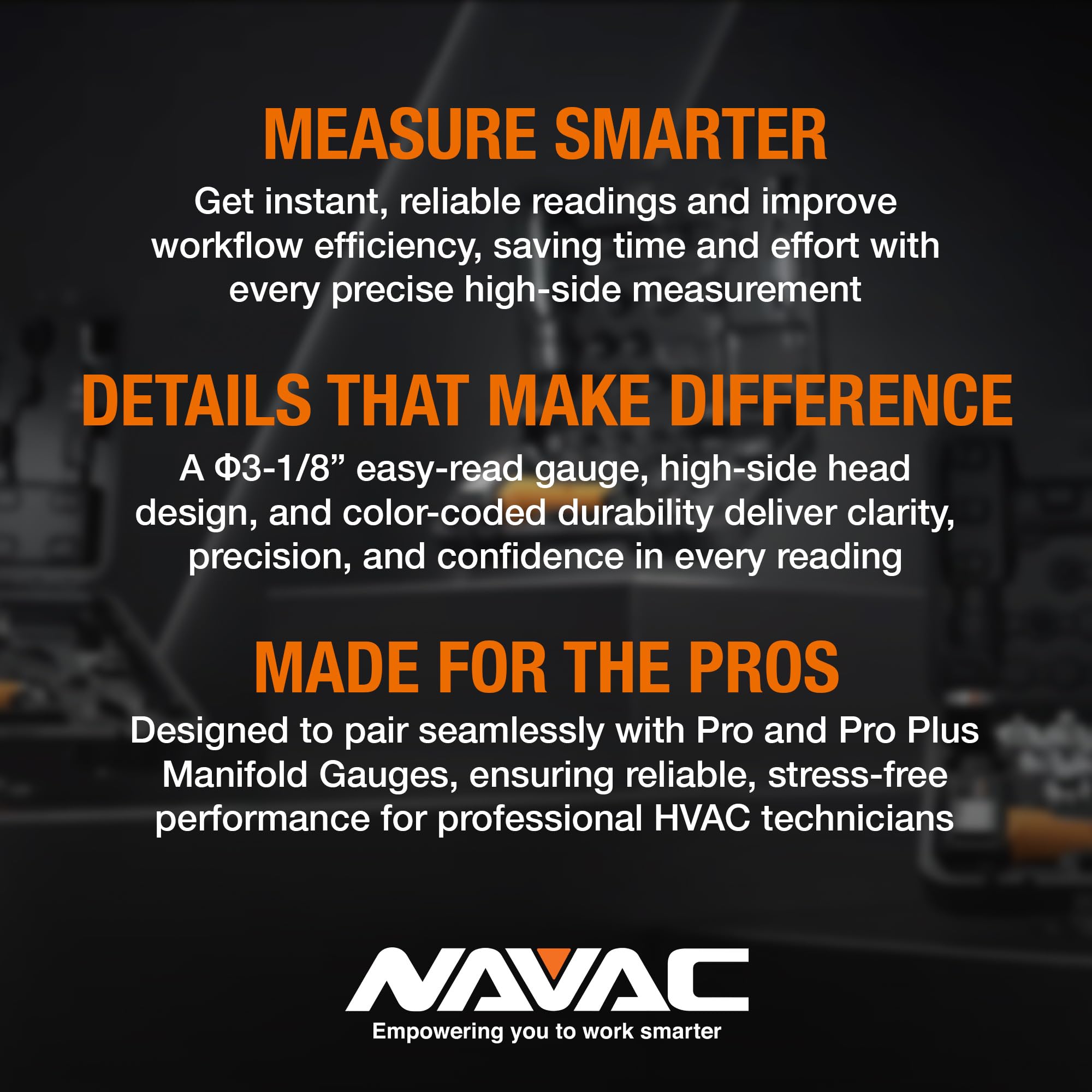 Snapklik.com : NAVAC NMH12L Manifold Head - Low Side HVAC Gauges For ...