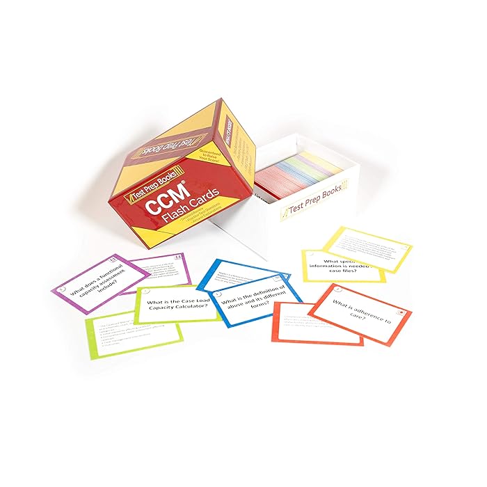 Buy CCM Exam Flash Cards: CCM Certification Study Guide Flashcards 2021 ...