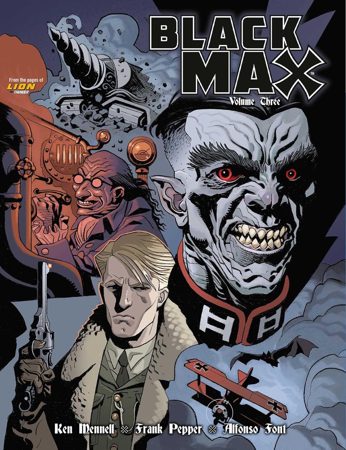 Black Max Volume Three: 3: Amazon.co.uk: Mennell, Ken, Pepper, Frank ...