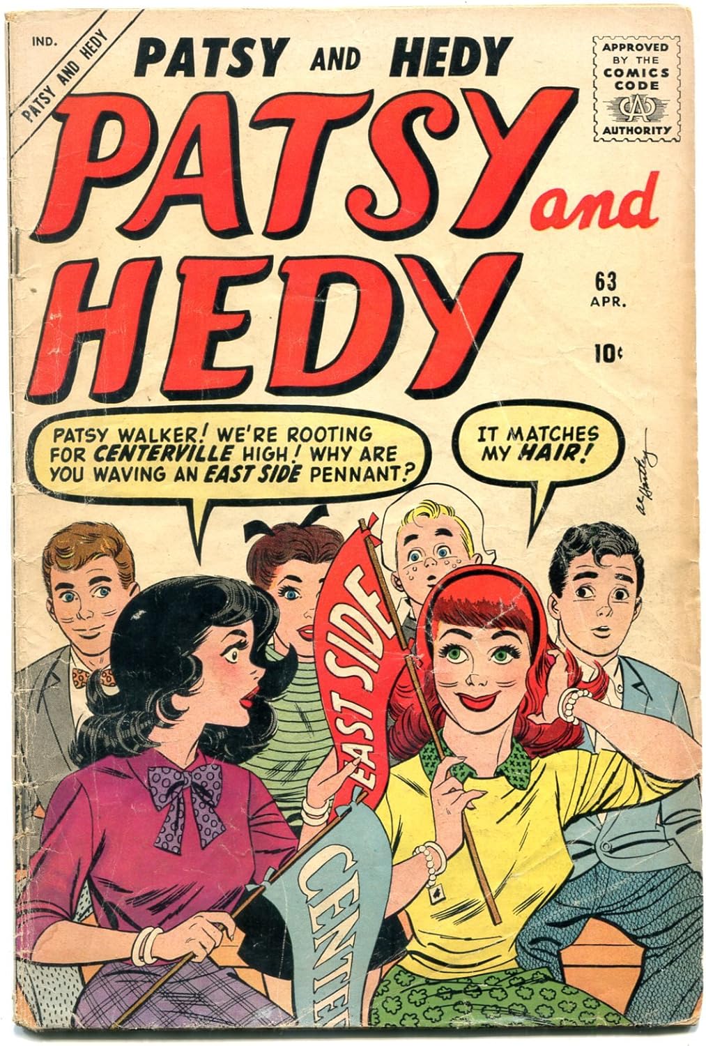 Amazon.com: Patsy and Hedy #63 1959- Paper Dolls- Patsy Walker G : Toys ...