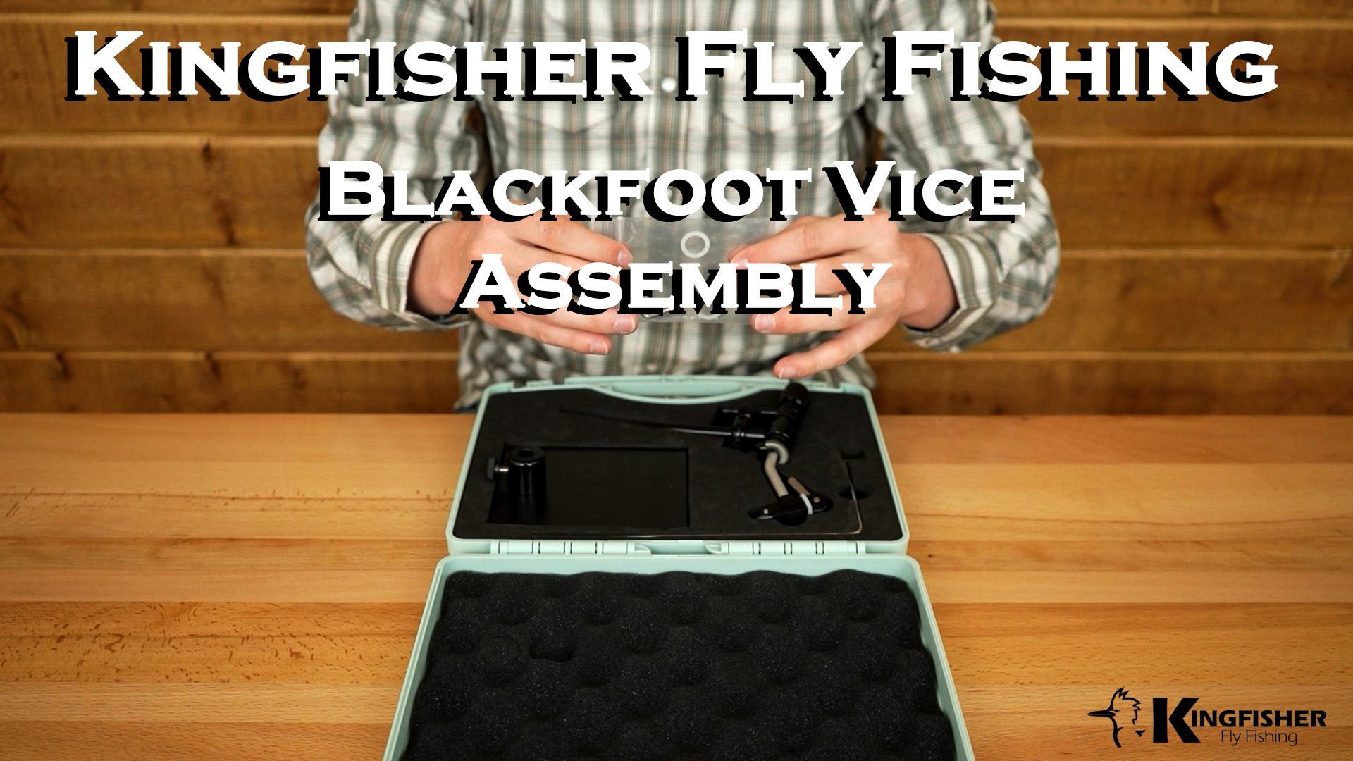 Watch Kingfisher Fly Fishing Blackfoot True Rotary Fly Tying Vise on ...