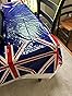 Amazon.com: BHNACIER 2 Pack Union Jack Party Table Cover British Flag ...