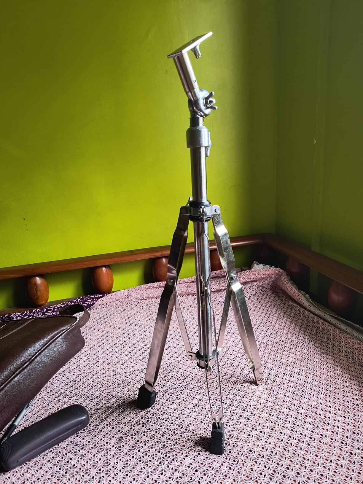 Sai Musical Dual Octopad Stand (Nickel) : Amazon.in: Musical Instruments