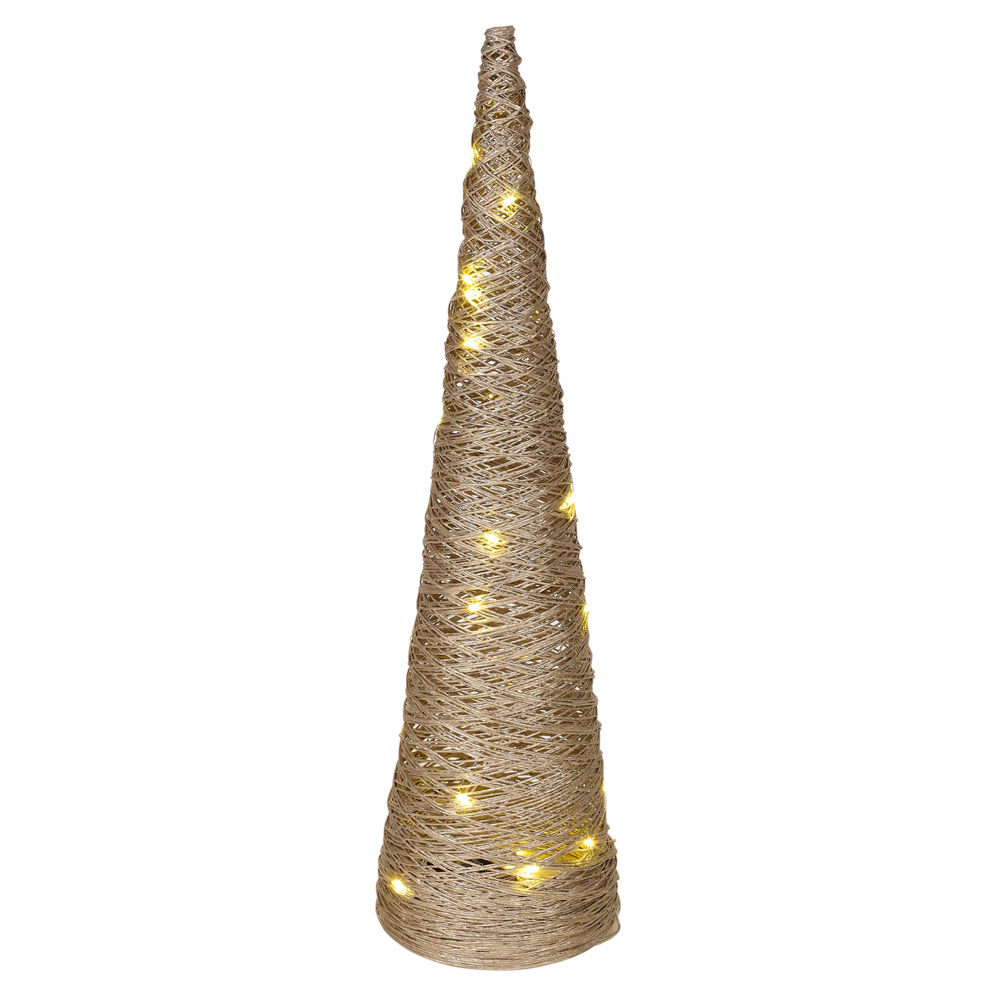 URBNLIVING LED Light Up Christmas Tree Cones, Pyramid Shaped Xmas Cone ...