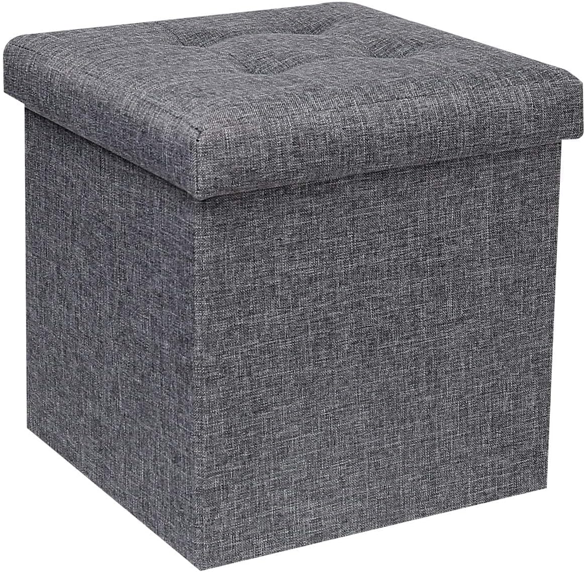 BTFY Rattan Storage Stool - Round Storage Footstool With Lid - Pink ...