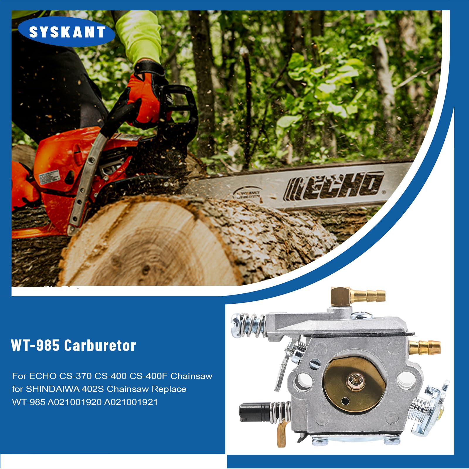 Gas Chainsaw Carb Repair AIR FILTER FOR Echo CS-370/400/420/5000 ...