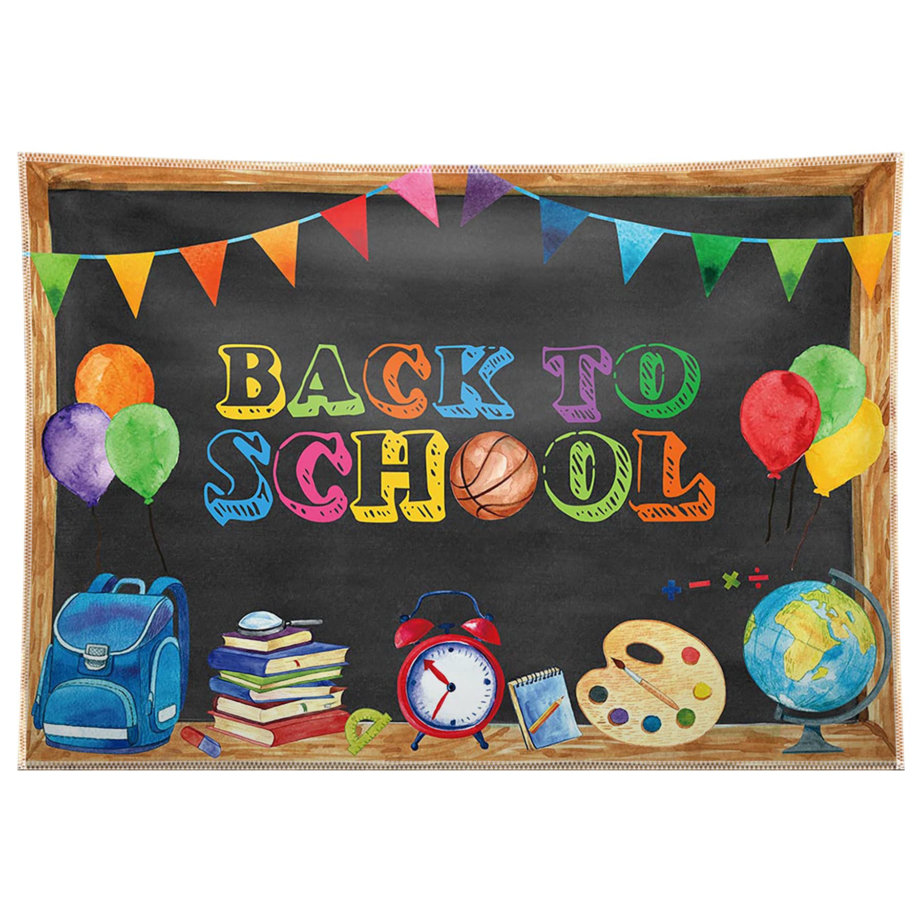 Allenjoy 8x6ft Welcome Back To School Backdrop First Day Of ...