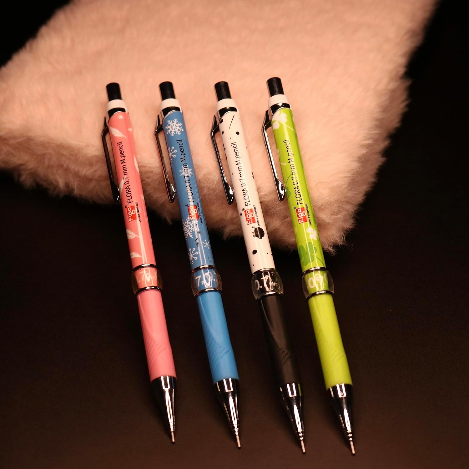 Figo FLORA 0.7MM MECHANICAL PENCIL -10N PENCILS WITH 10N 0.7MM LEAD ...