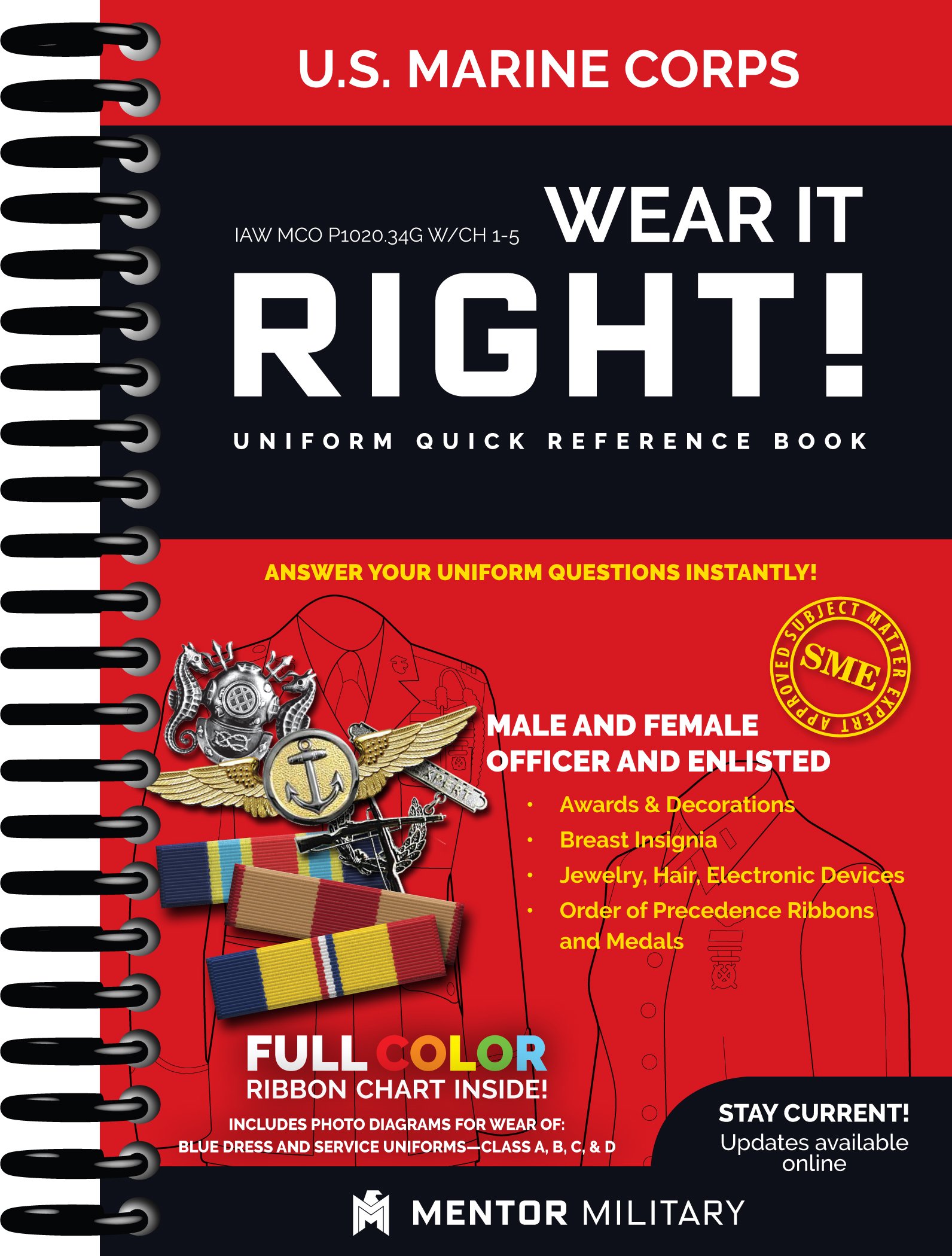 Wear It Right! - USMC Uniform Quick Reference Book: COL Michael Penney ...