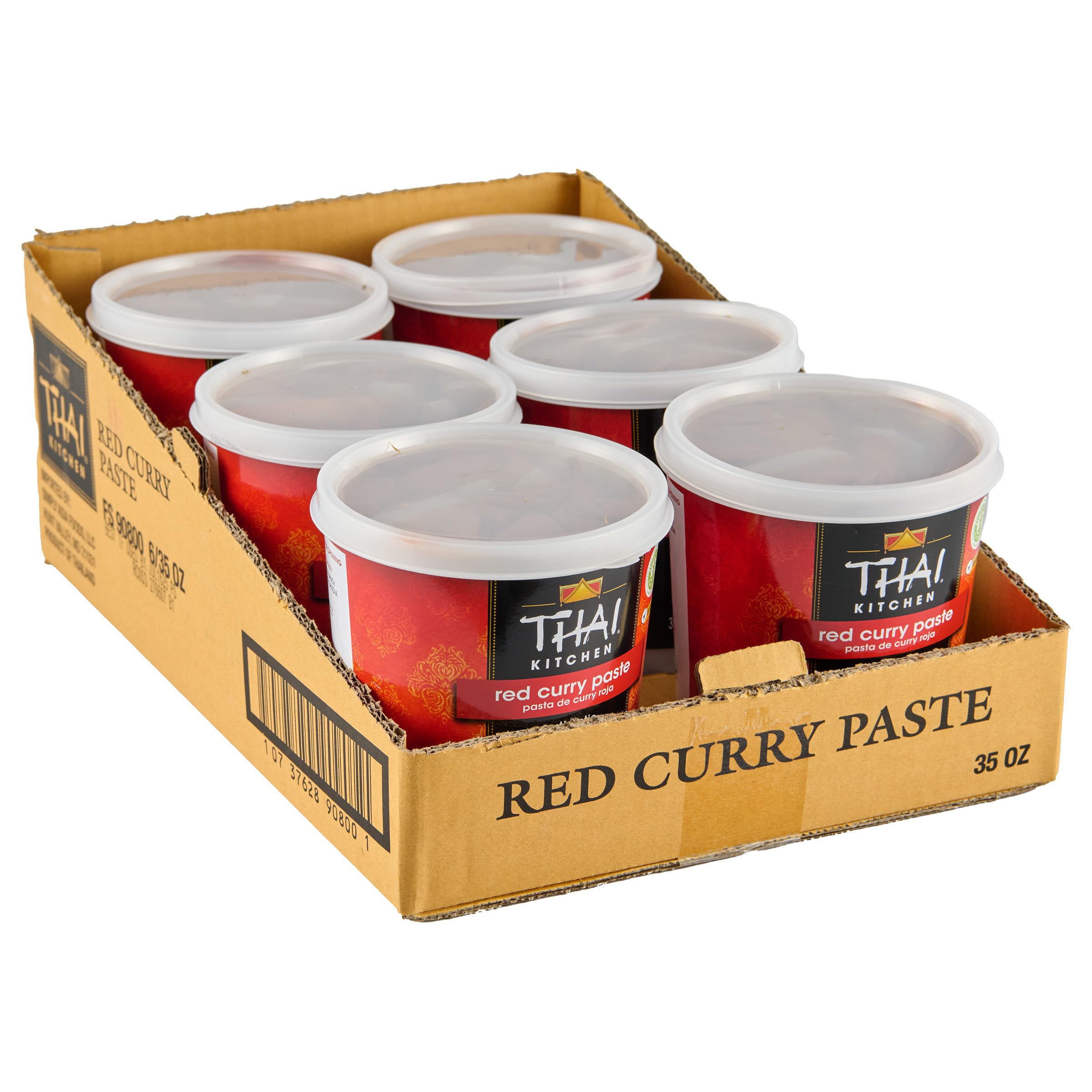 Amazon.com : Thai Kitchen Red Curry Paste, 35 oz (Pack of 6) - Six 35 ...
