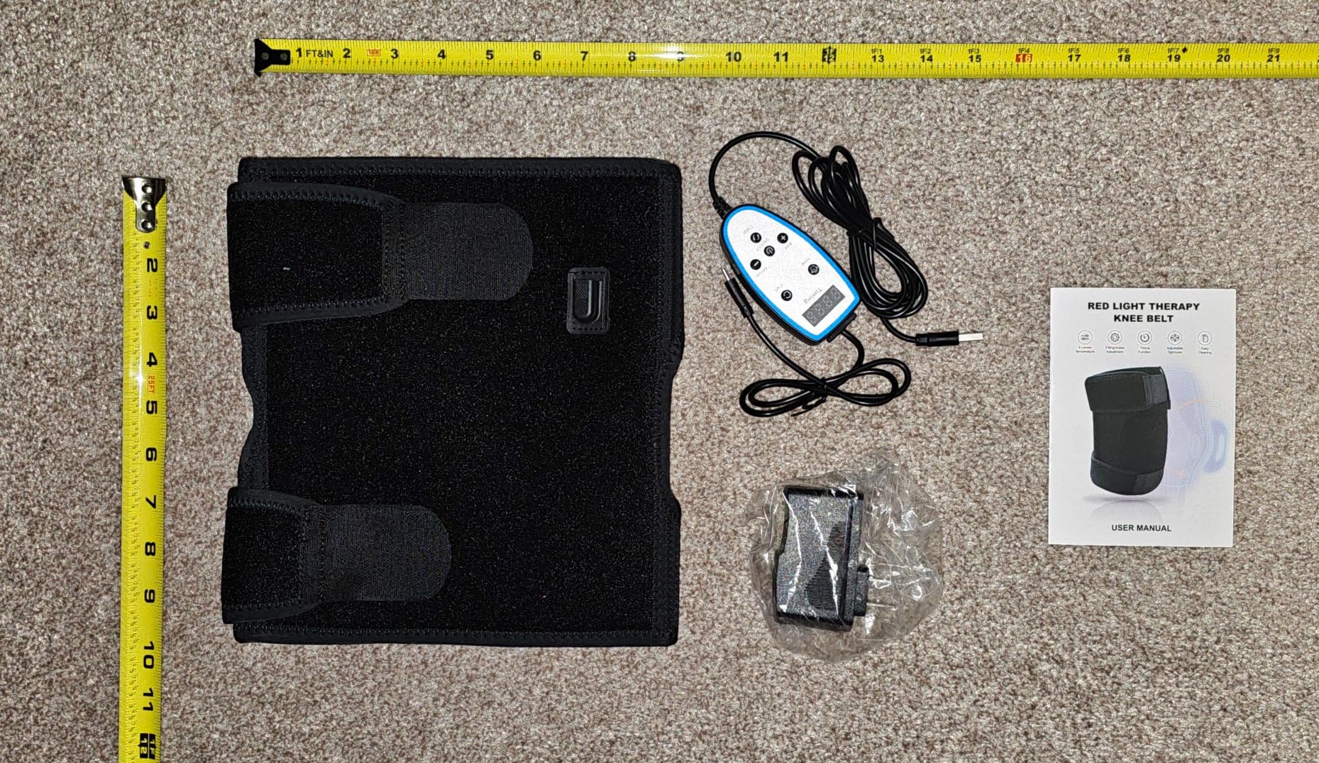 Amazon.com: Red Light Therapy for Knee, 80 LEDs Near Infrared Light ...