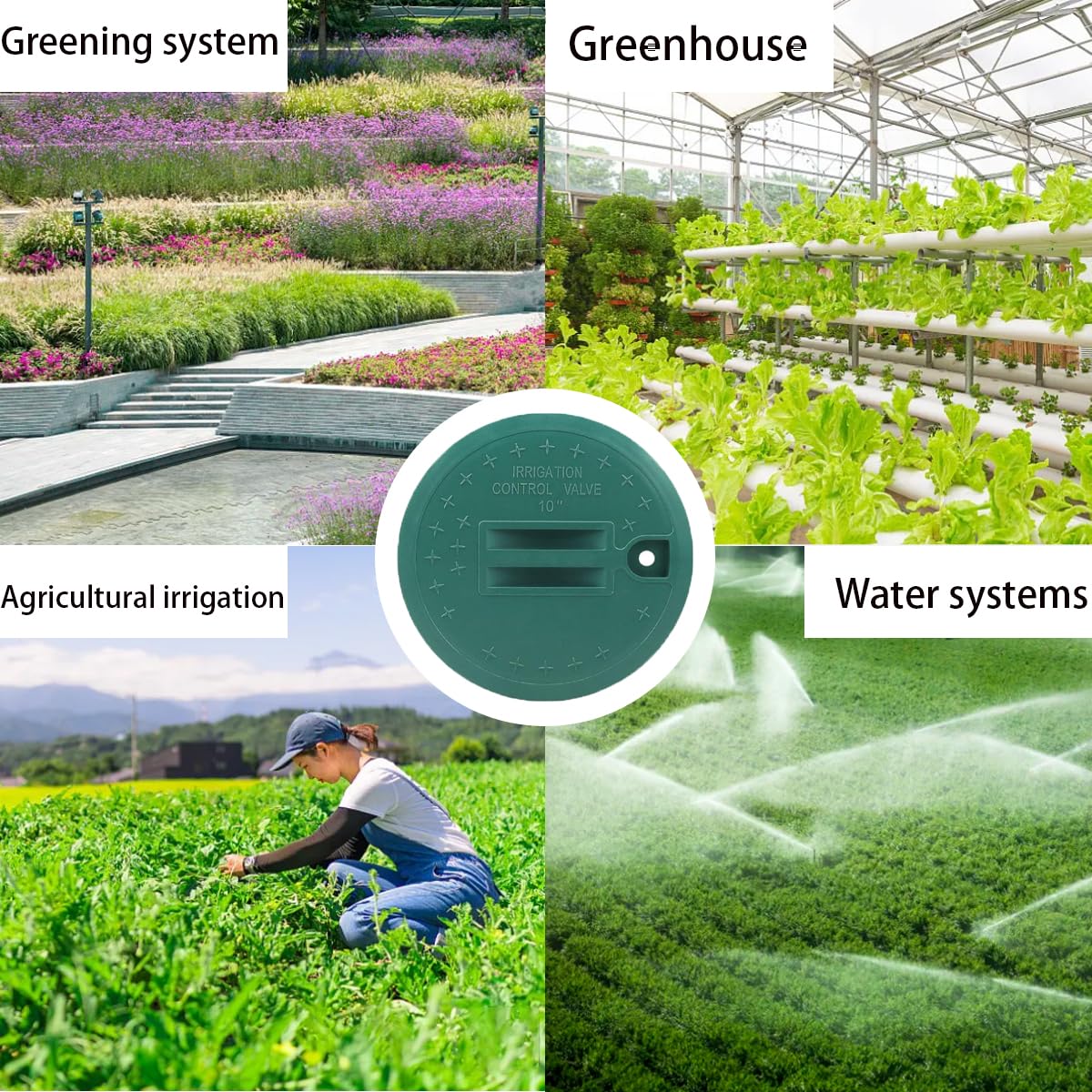 Snapklik.com : 2PCS Sprinkler Valve Cover Irrigation Valve Box Cover ...