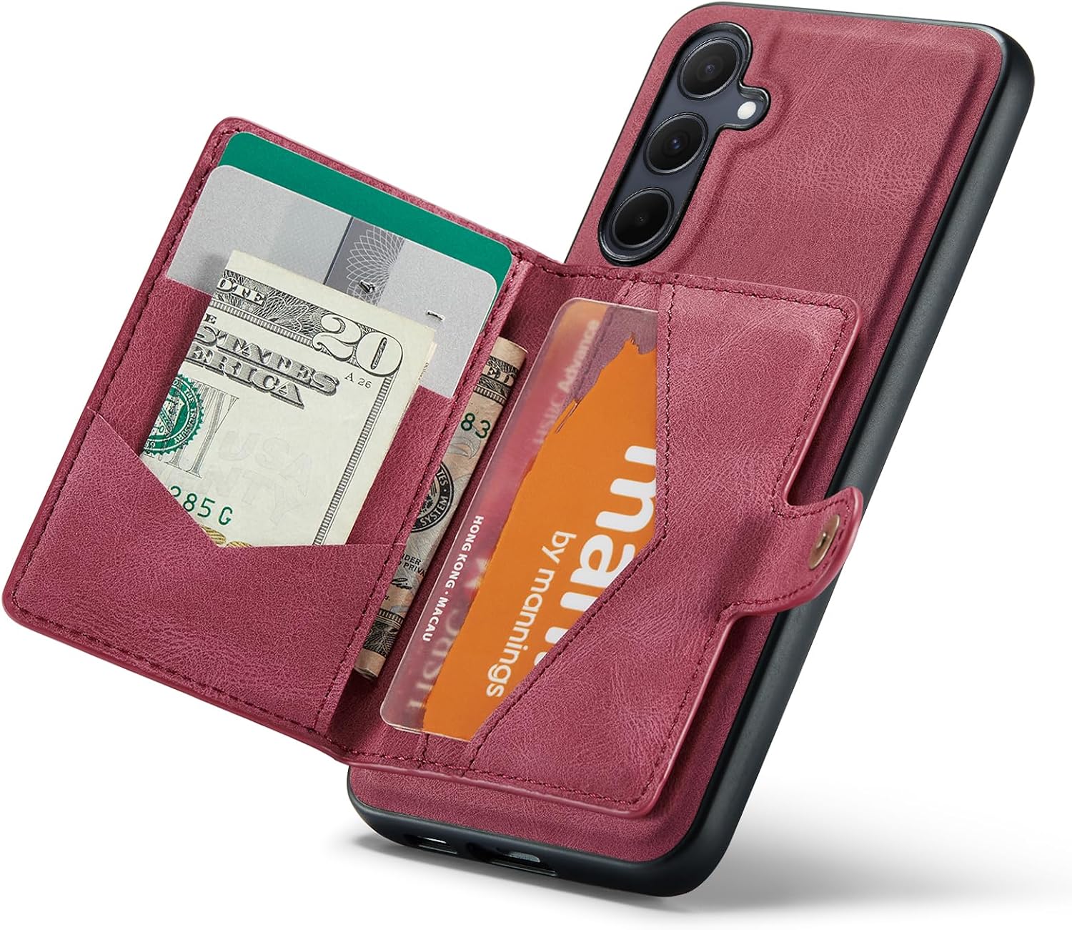 Amazon.com: Hongxinyu Case for Samsung Galaxy A35, Detachable Magnetic ...