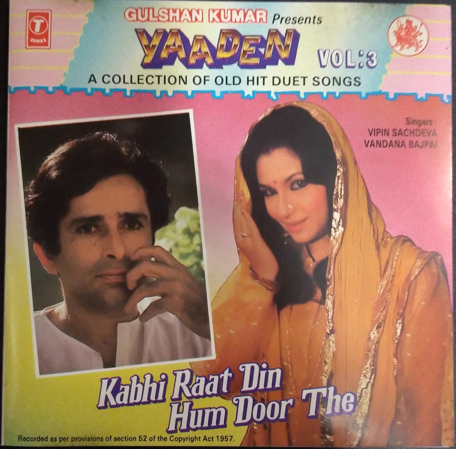 Yaaden Vol : 3 A Collection Of Old Hit Duet Songs: Vipin Sachdeva ...