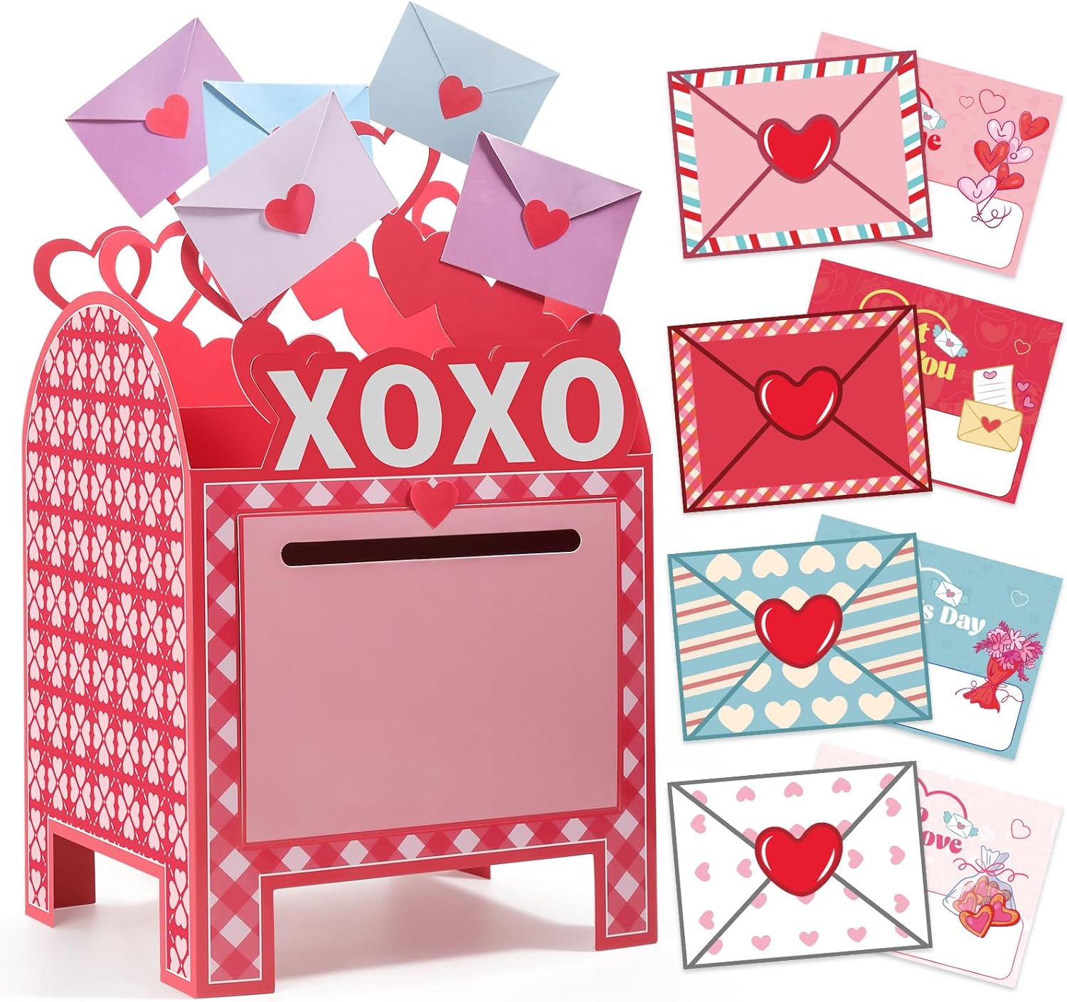 Amazon.com: Valentines Day Boxes for Kids Classroom, 28 Pack Valentines ...