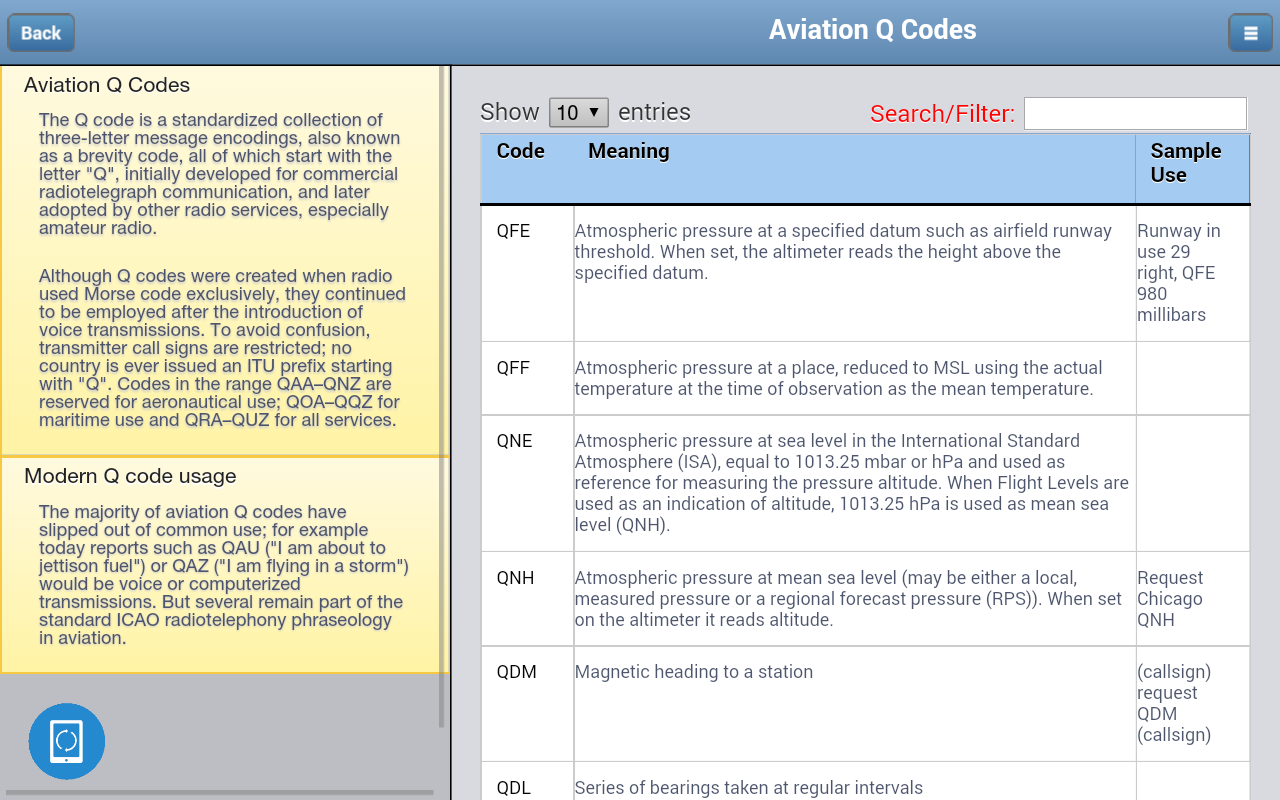Airport Codes Database - App on Amazon Appstore