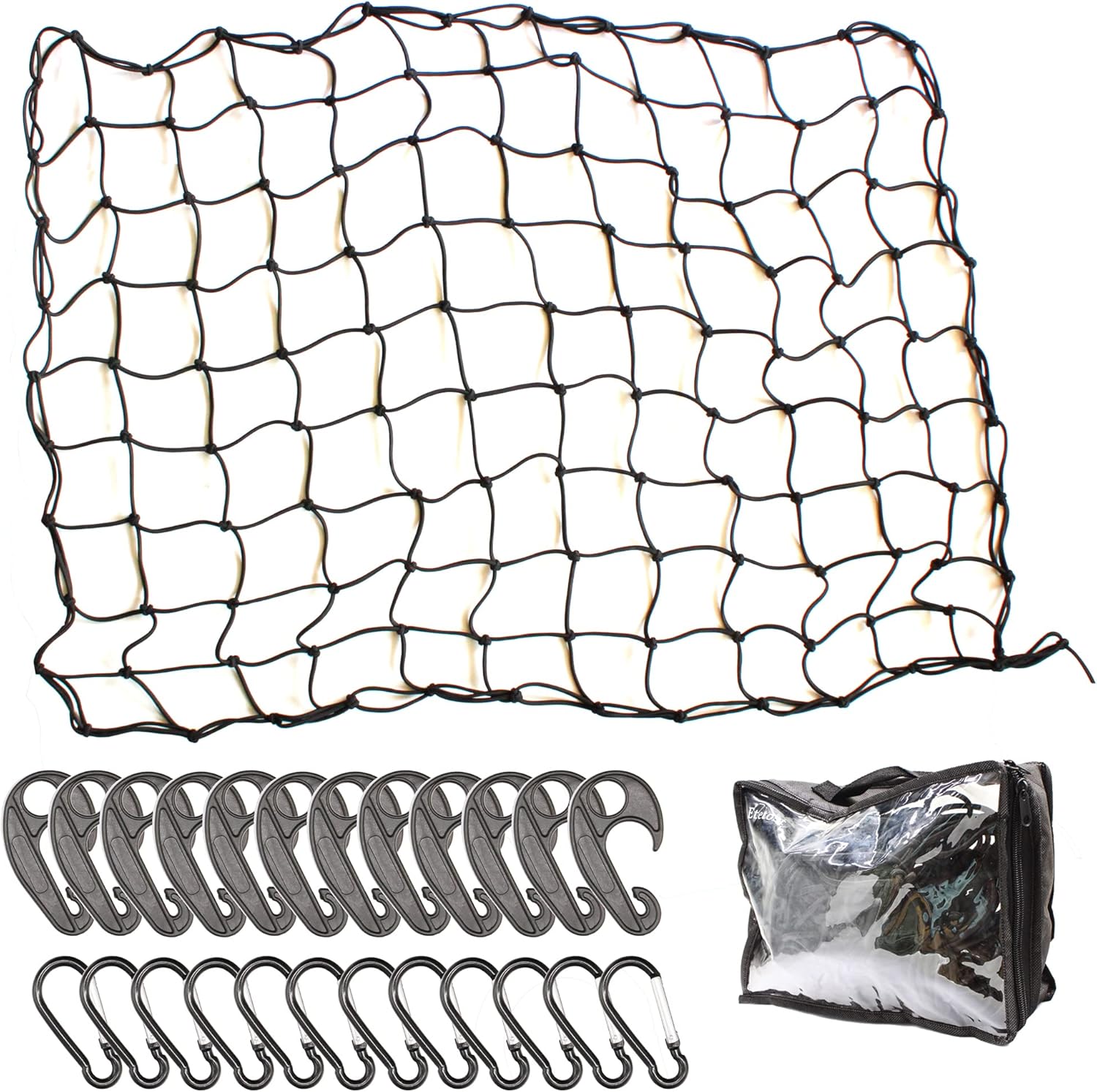 Amazon.com: Etetost Cargo Net for Pickup Truck Bed 3X4 Foot 4"x4" Mesh ...