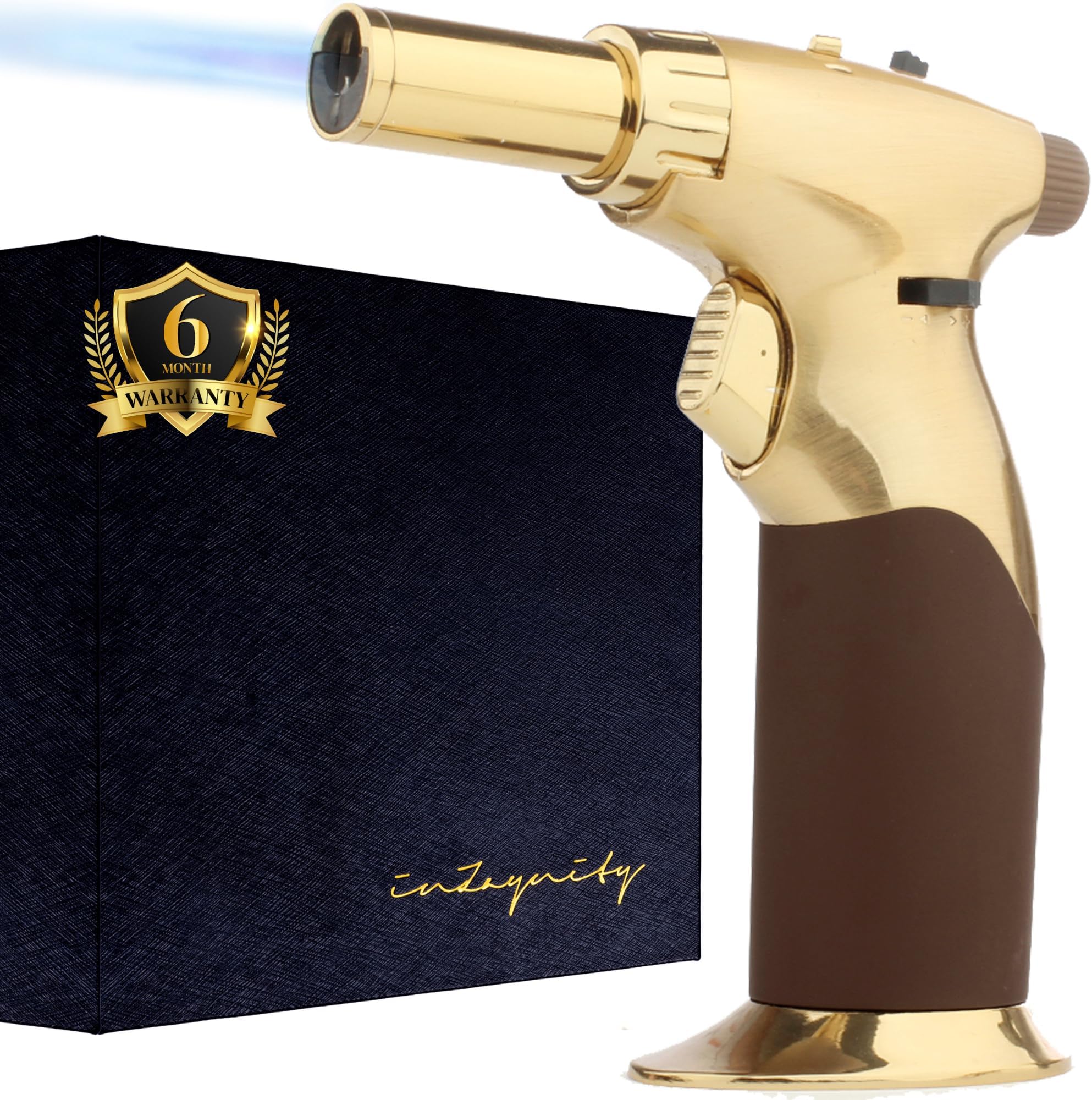 Amazon.com: Refillable Butane Torch Gun - Adjustable Mini Blow Torch ...