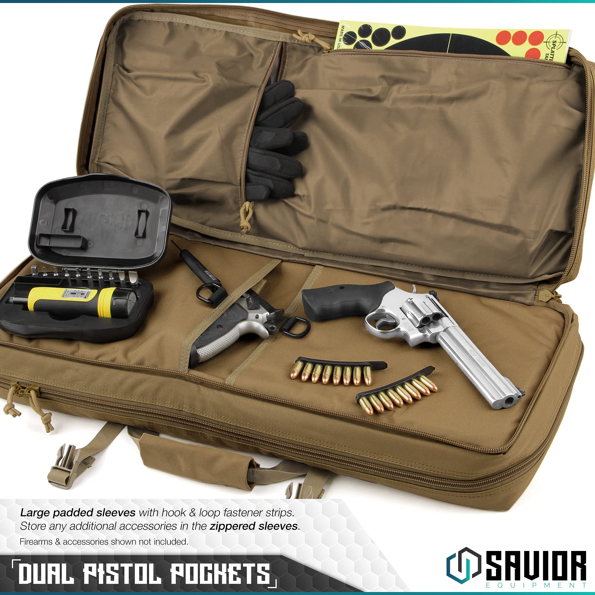 Savior Equipment American Classic 24" 28" 32" Tactical Double Rifle Bag ...