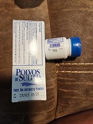 Amazon.com: Polvos de Sulpha First Aid Antibiotic Powder 7.5 mg ...