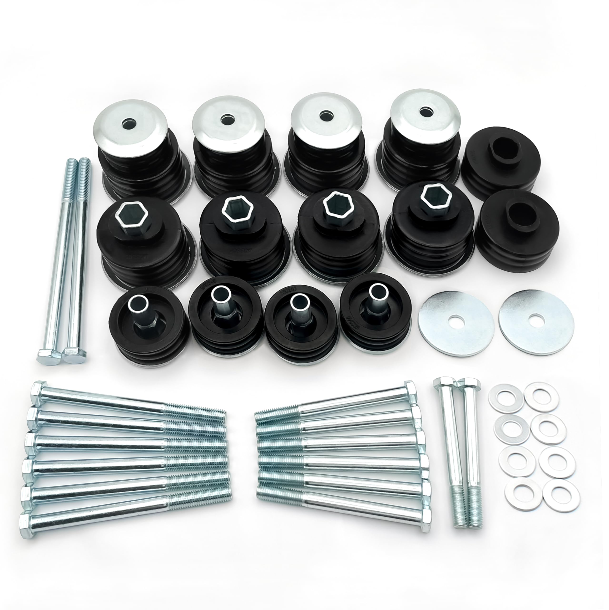 Amazon.com: KF04058BK Body Mount Bushing Kit for Ford F250 F350 1999 ...