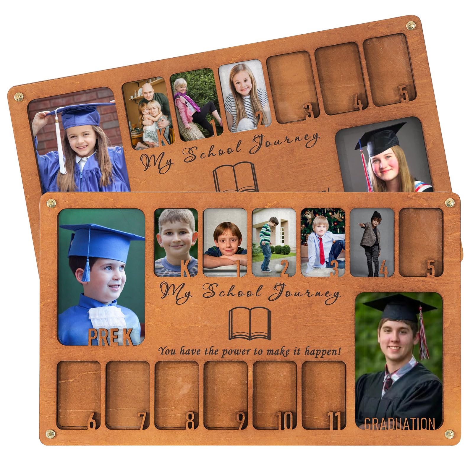 Amazon.com - Ethlomoer School Picture Frame Pre-k to 12,School Years ...