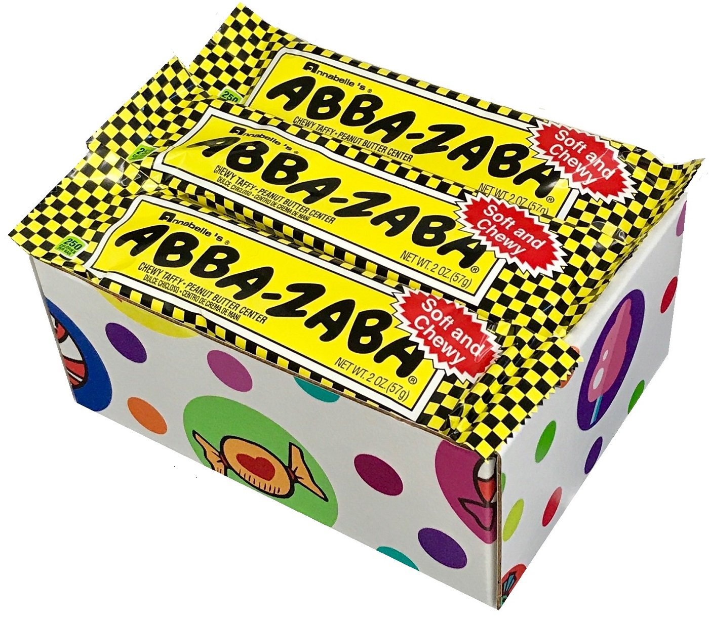 Amazon.com : Abba Zaba Candy Bars (Pack of 12) By CandyLab : Grocery ...