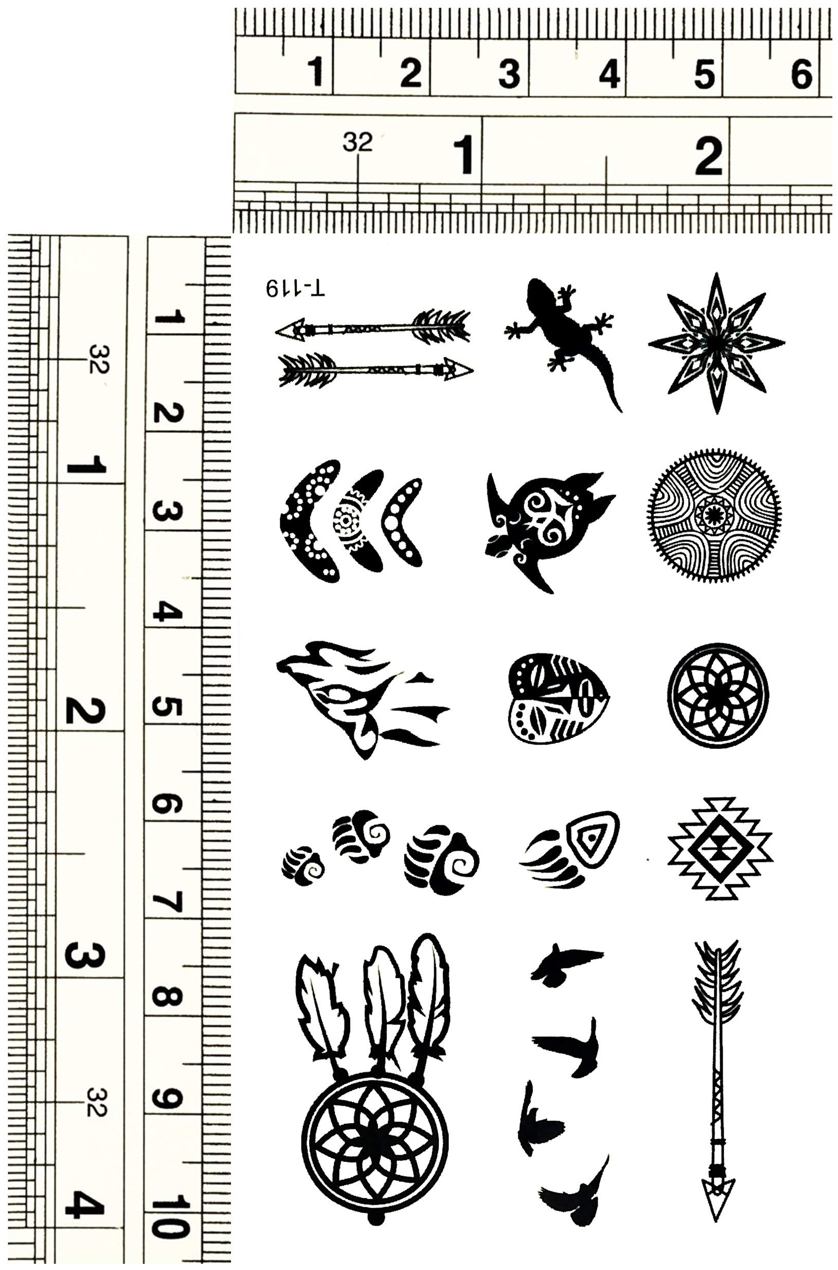 Native American Dot Tattoos Hand Drawn Dot Work Tattoo Buffalo Stock