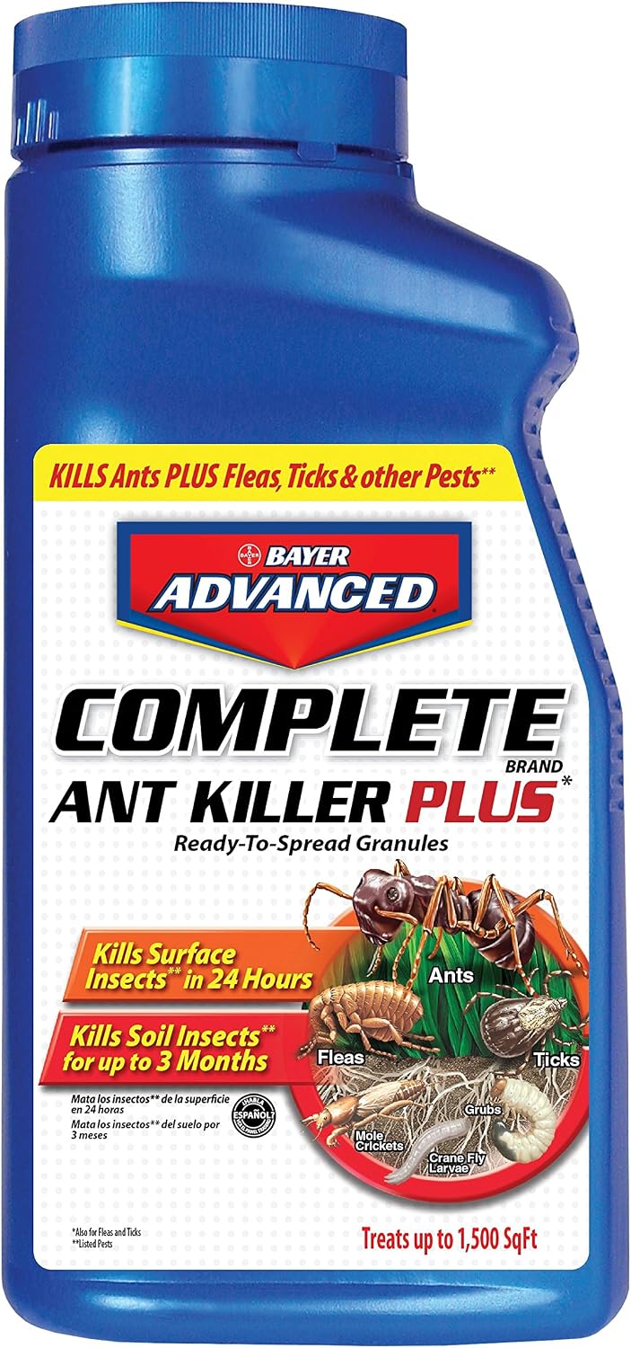 Amazon.com : BioAdvanced Complete Brand Ant Killer Plus, Granules, 1.5 ...