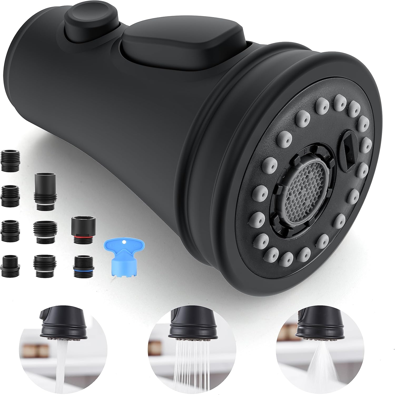 Amazon.com: Kitchen Faucet Spray Head Replacement - Pull Down Faucet ...