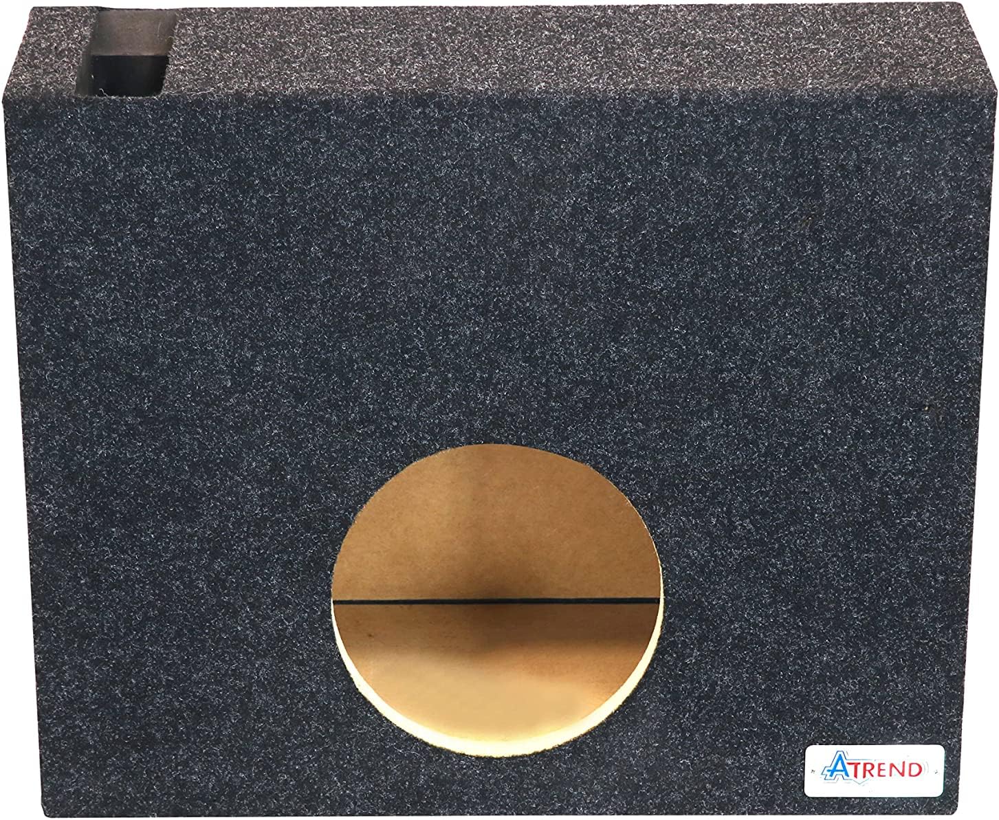 Amazon.com: Bbox Single Vented 8 Inch Subwoofer Box - Universal Wedge ...