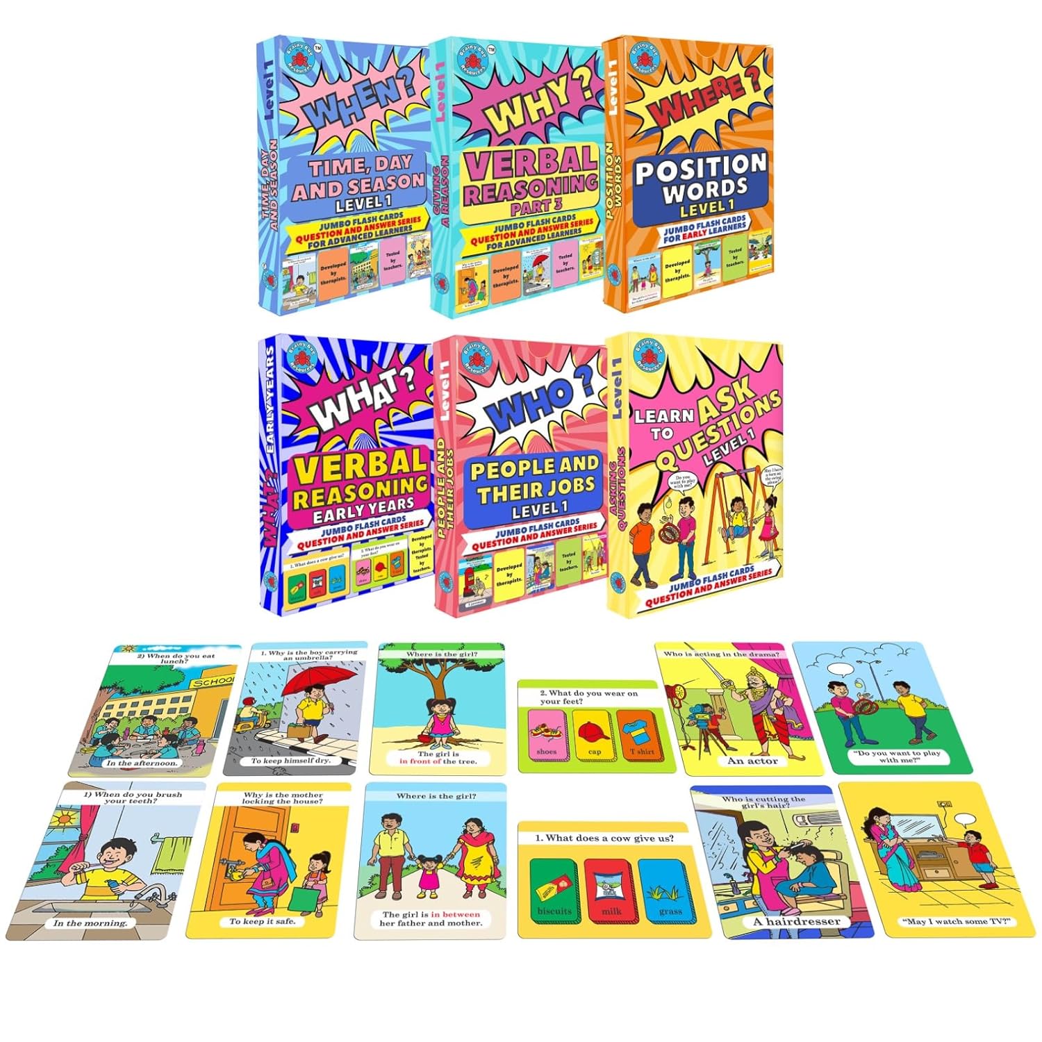Buy Flashcards and Resources for Teaching Language (Complete Ask and ...