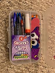 Amazon.com - Sterilite Small Divided Pencil Box, Stackable Plastic ...