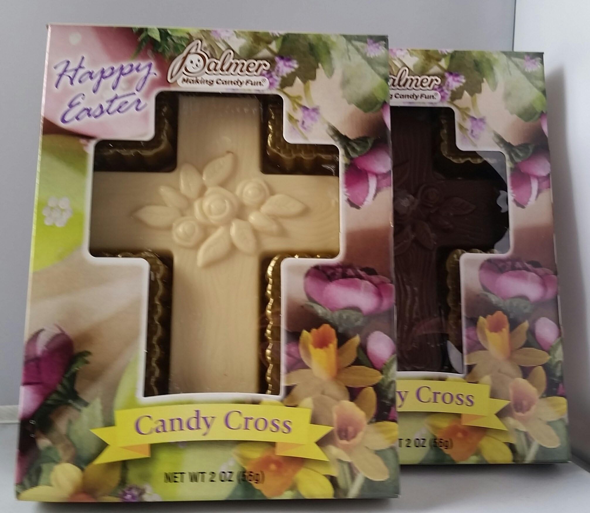 Amazon.com : 2 Easter Candy Crosses bundle : Grocery & Gourmet Food