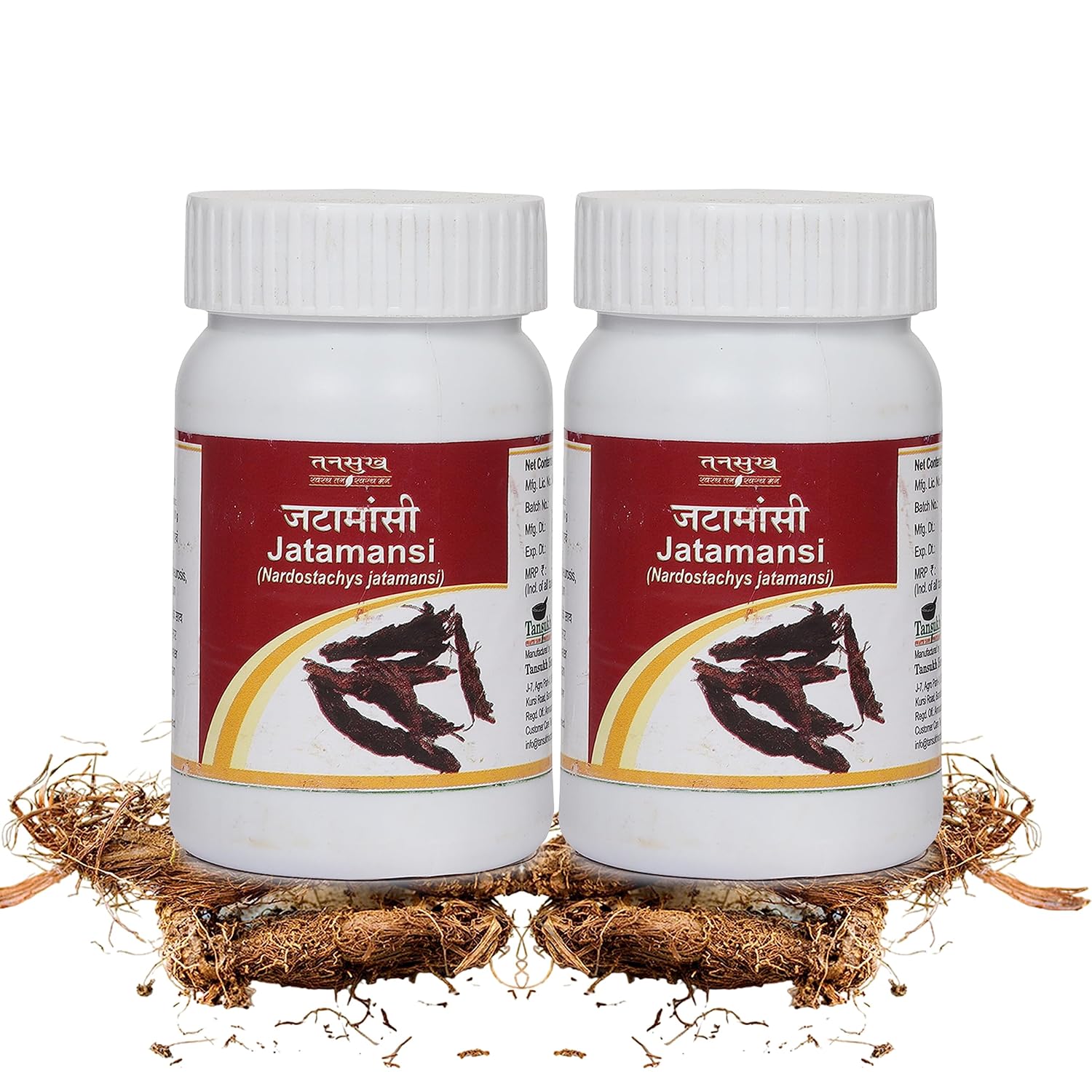 Buy Tansukh Jatamansi Powder - Pack of 2 (60g Each) Balchad Churna ...